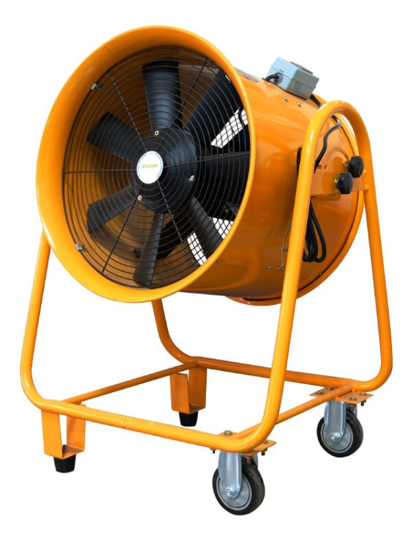 Extractor Aire Industrial Portatil 45cm 18p Rueda - Todo Extractores